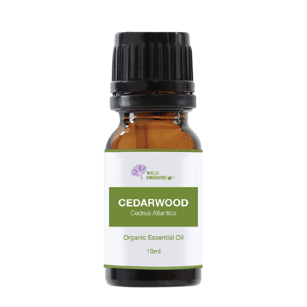 Wild Organic - 100% Certified Organic Cedarwood Essential Oil